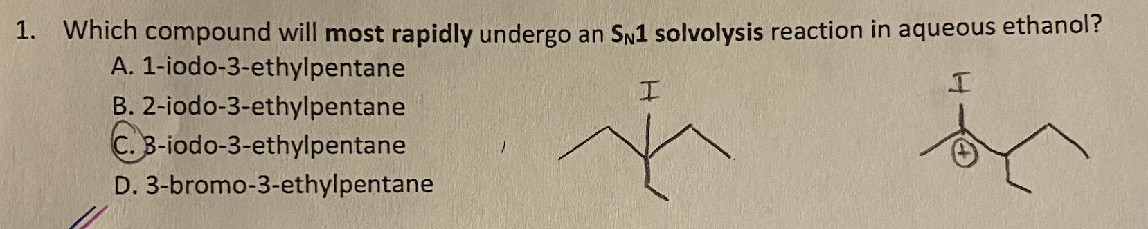 Solved 9. The following will react via an E2 mechanism | Chegg.com