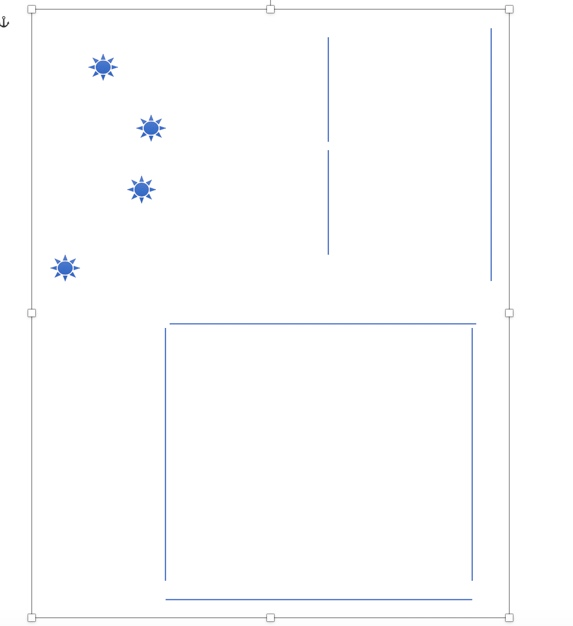 Solved Below is a side view drawing of four small light | Chegg.com