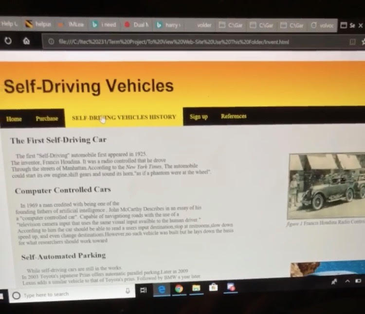 Solved Dual A Self-Driving Vehicles Home Purchane SELF | Chegg.com