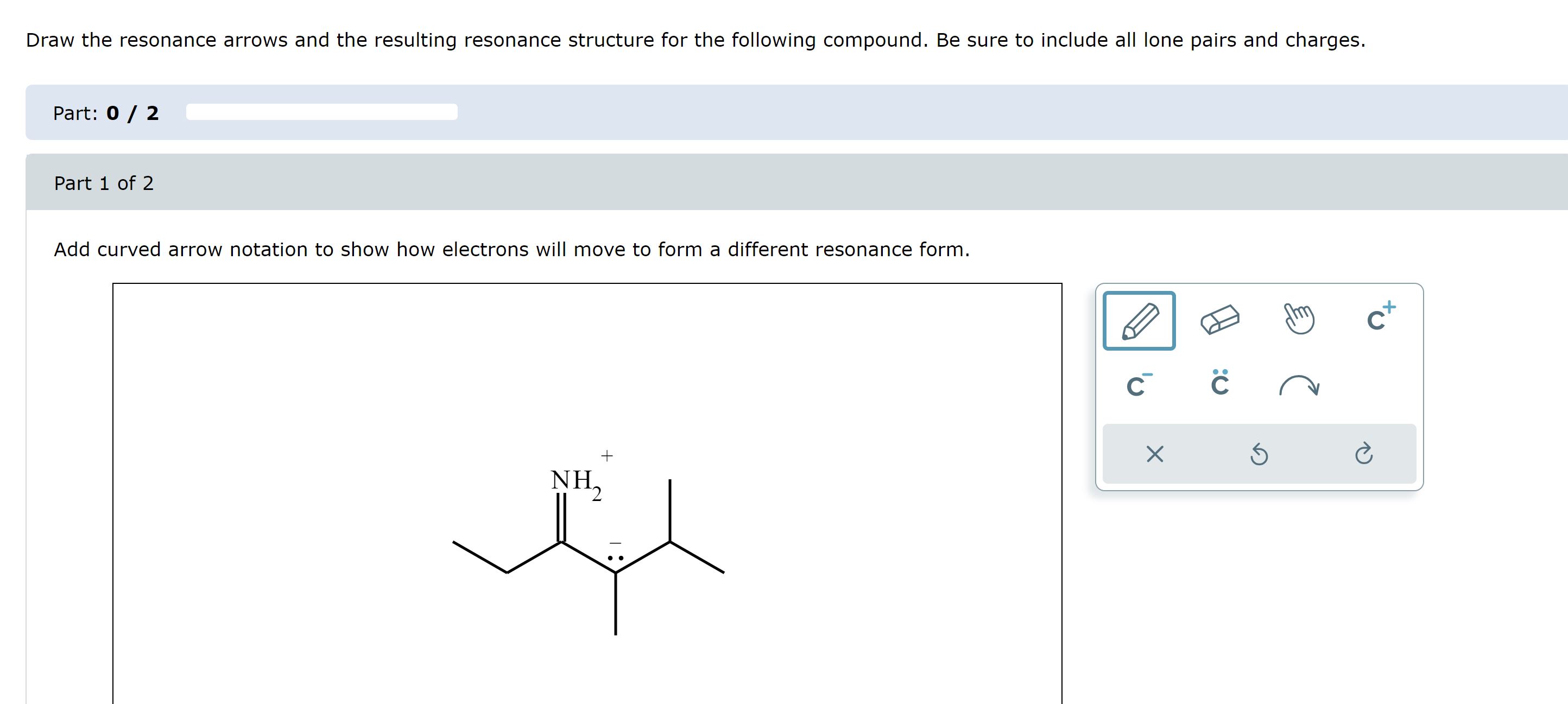 Solved Add curved arrow notation to show how electrons will | Chegg.com