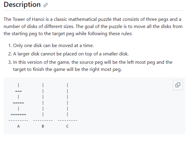 Solved The Tower of Hanoi is a classic mathematical puzzle | Chegg.com