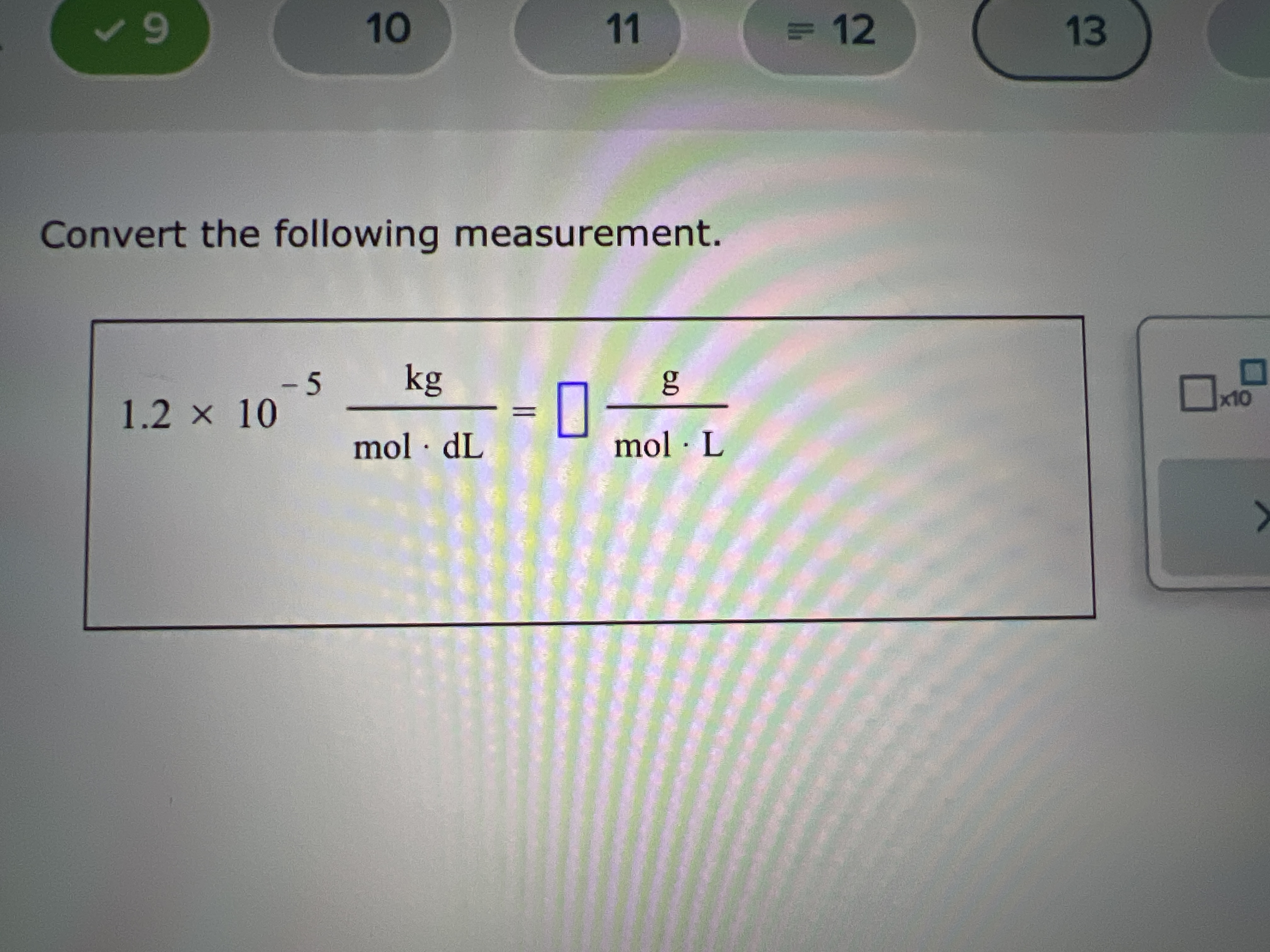 Solved Convert the following measurement. | Chegg.com