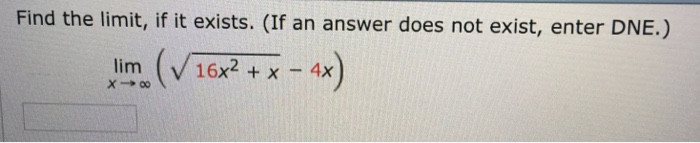 Solved Find lim fx) if, for all x > 1, 9ex 25 3ex Need Help? | Chegg.com