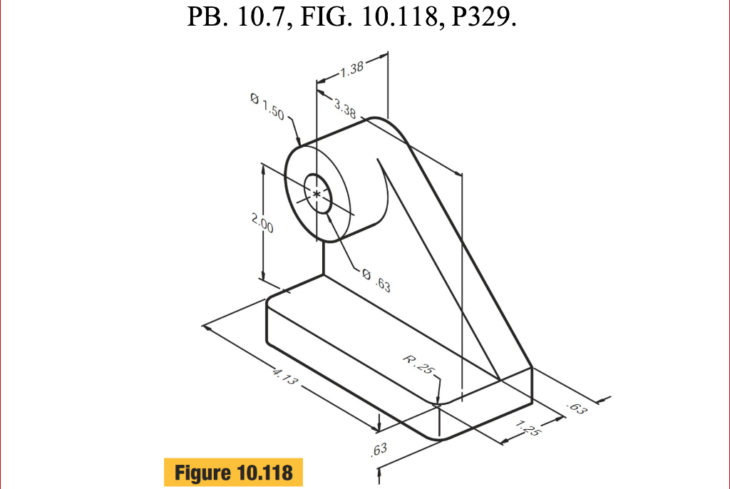 Solved Draw With Instruments Multiviews Of The Objects 
