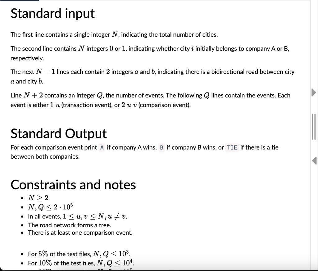Solved Bus Company Time limit: 6000 ms Memory limit: 256 MB | Chegg.com
