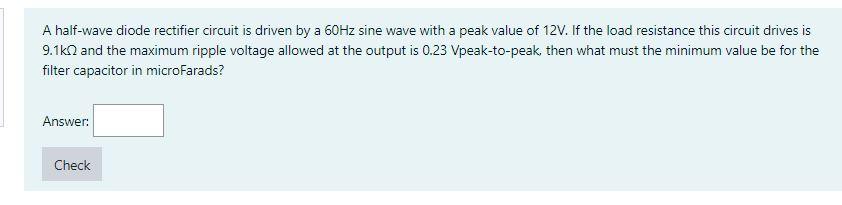 Solved R en + + D1 V Vo V1 Assuming ideal diodes, for the | Chegg.com