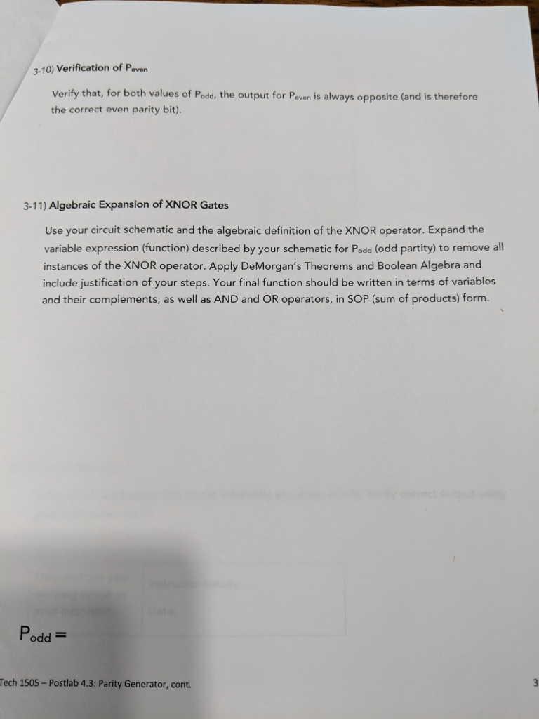Solved I need to put (a xor b) xor (c xor d) into sum of | Chegg.com