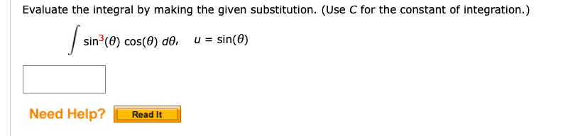 Solved Evaluate the integral by making the given | Chegg.com