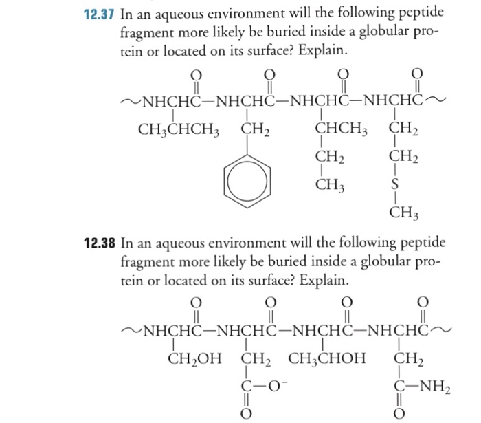 Solved 12.32 What is the net charge on Phe-Asp at each pH? | Chegg.com