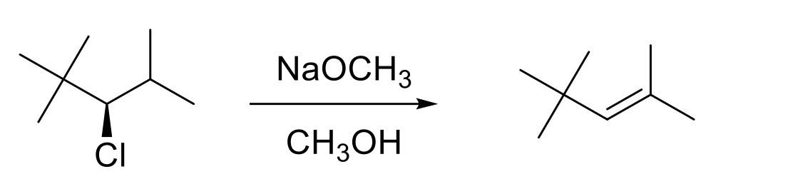 Solved NaOCH3 X th ㅆ CI CH3OH | Chegg.com