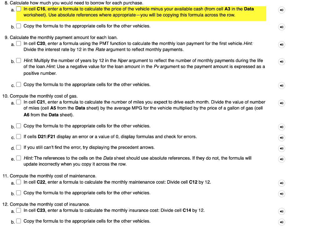 =8. Calculate how much you would need to borrow for | Chegg.com