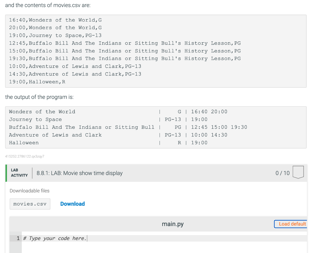 Solved - DO NOT SEND CODE THAT HAS ALREADY BEEN POSTED ON | Chegg.com