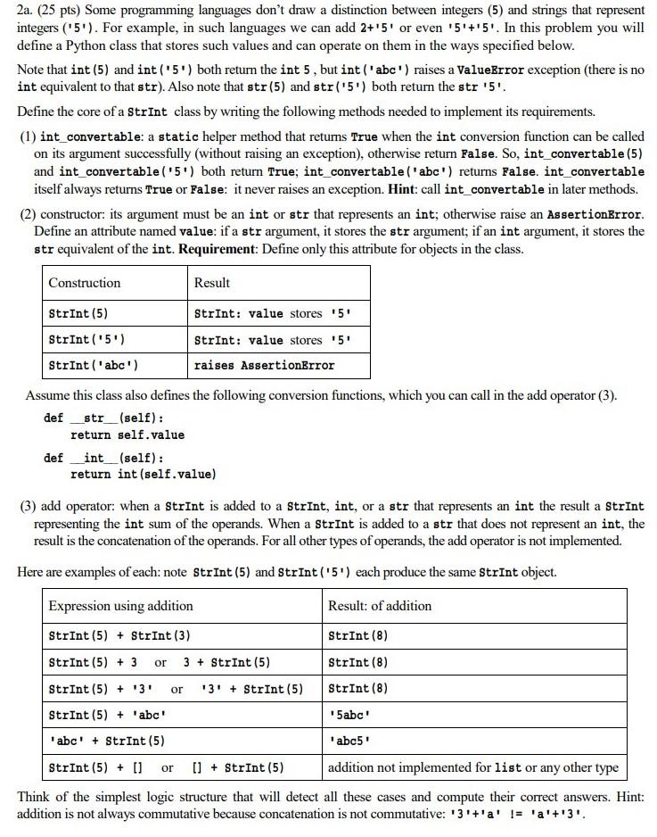 Solved Python pls #you must pass all test in part a,b and | Chegg.com