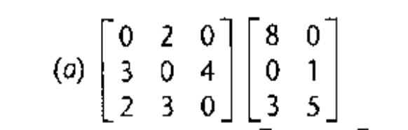 Solved 4. Find the product matrices in the following (in | Chegg.com