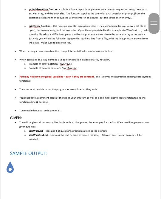 PROGRAM 4 – MADLIBS GAME MADOLIBS World's Greatest | Chegg.com