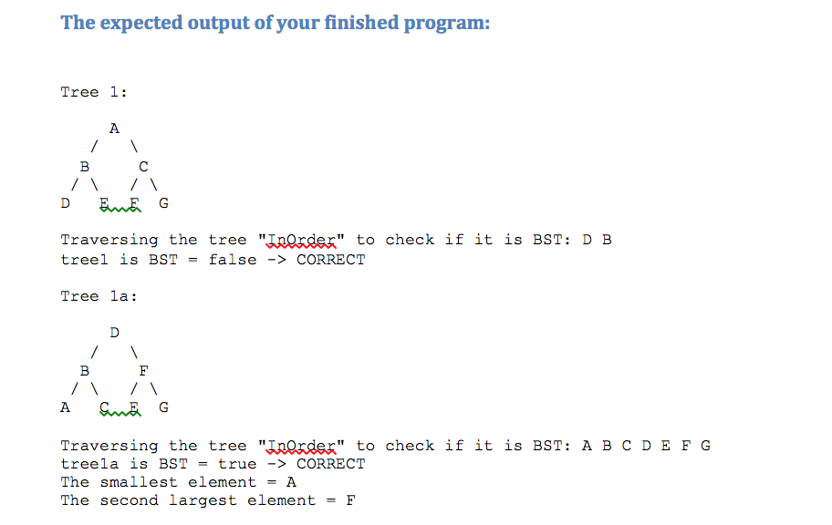 Solved Application #3 Open WorkingWithBinaryTrees.java and | Chegg.com