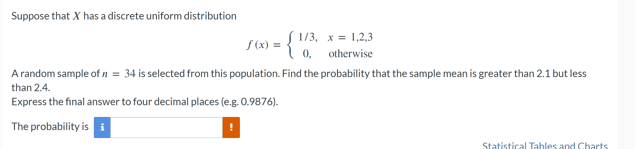 Solved Suppose that X has a discrete uniform distribution | Chegg.com