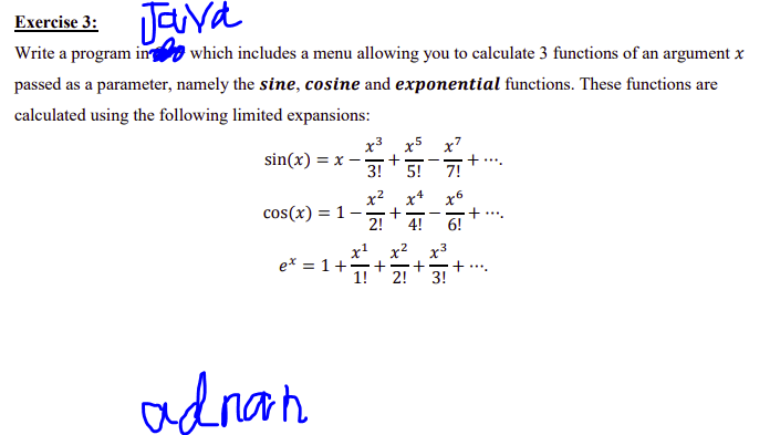 Solved Write a program in? which includes a menu allowing | Chegg.com