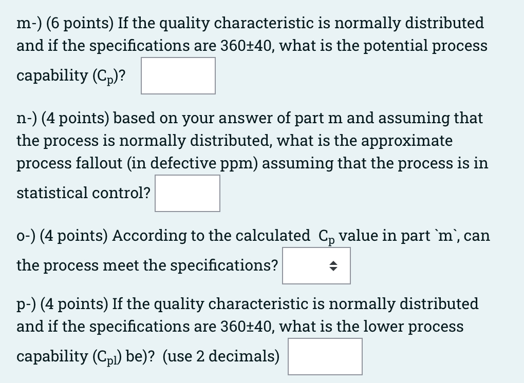 Solved Some parts manufactured in an injection molding | Chegg.com