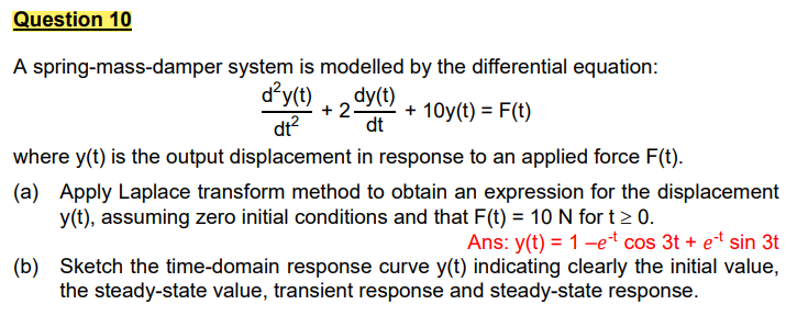 Solved Systems Modelling & Control, Tutorial 3: System Time | Chegg.com