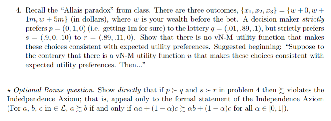 Solved ? Optional Bonus question. Show directly that if p>-q | Chegg.com
