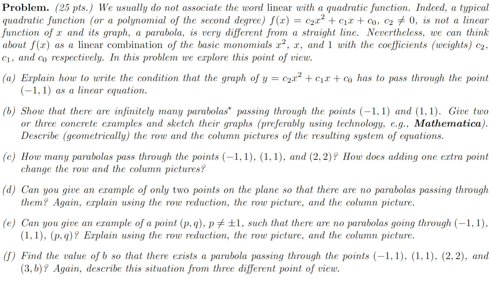 Solved Problem. (25 pts.) We usually do not associate the | Chegg.com
