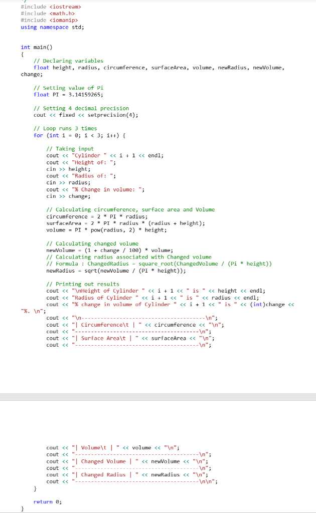 Solved EGR 126 Program 4 - Modification and enhancement of | Chegg.com