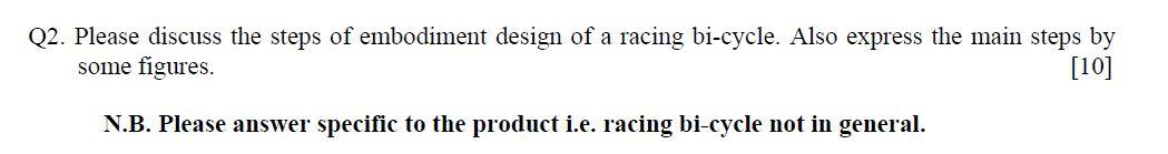 Solved 22. Please discuss the steps of embodiment design of | Chegg.com