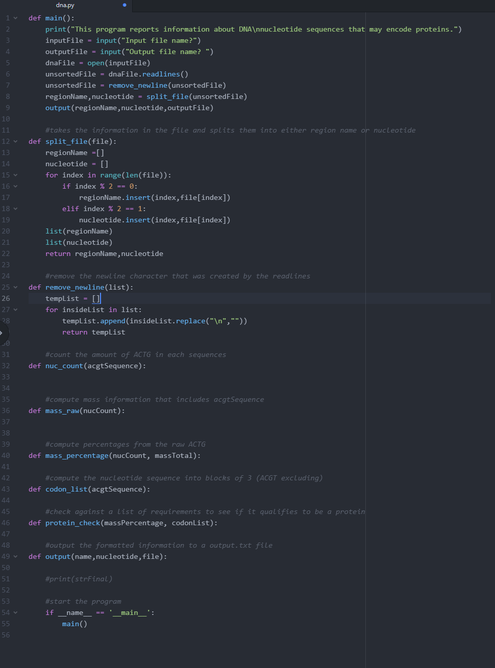 Solved Program Behavior: Your program annouces what it does | Chegg.com