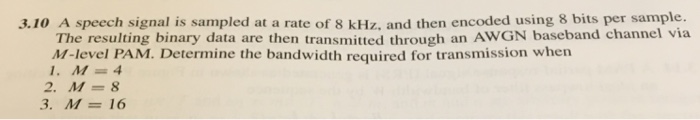 Solved How do I know the bandwidth equation is what is shown | Chegg.com