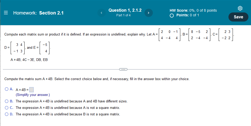 Solved Homework Section 2 1 Question 1 2 1 2 Part 1 Of 4