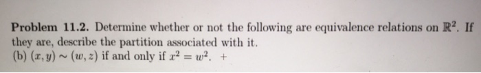 Solved Determine whether or not the following are | Chegg.com