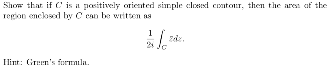 Solved Show that if C is a positively oriented simple closed | Chegg.com
