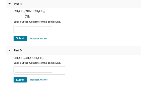 Solved CH2CH2CHCH3 NH2 Spell out the full name of the | Chegg.com