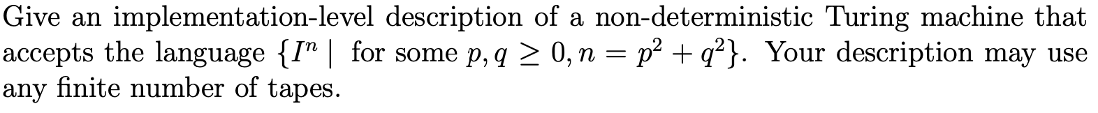 Solved Give an implementation-level description of a | Chegg.com