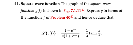 Solved Square-wave function The graph of ﻿the | Chegg.com