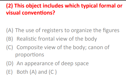(2) This object includes which typical formal or | Chegg.com