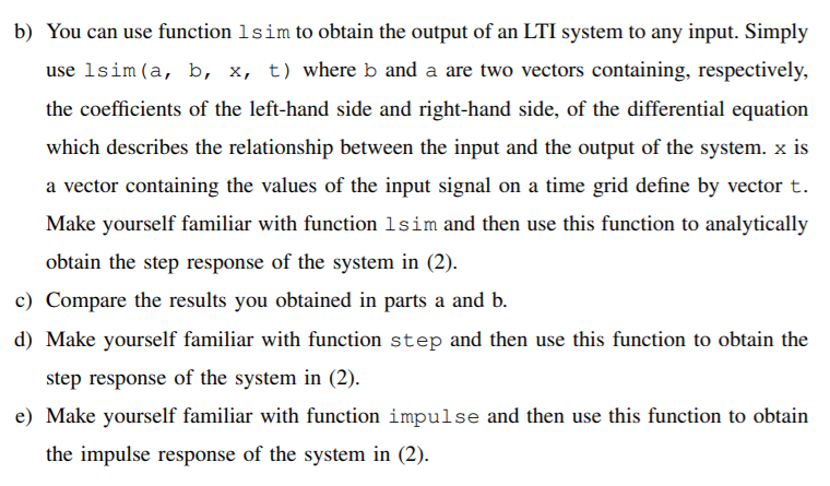 Solved 3) Consider a system whose input-output relationship | Chegg.com