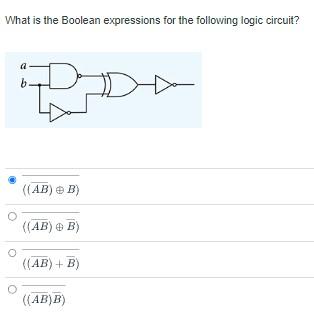Solved What is the Boolean expressions for the following | Chegg.com