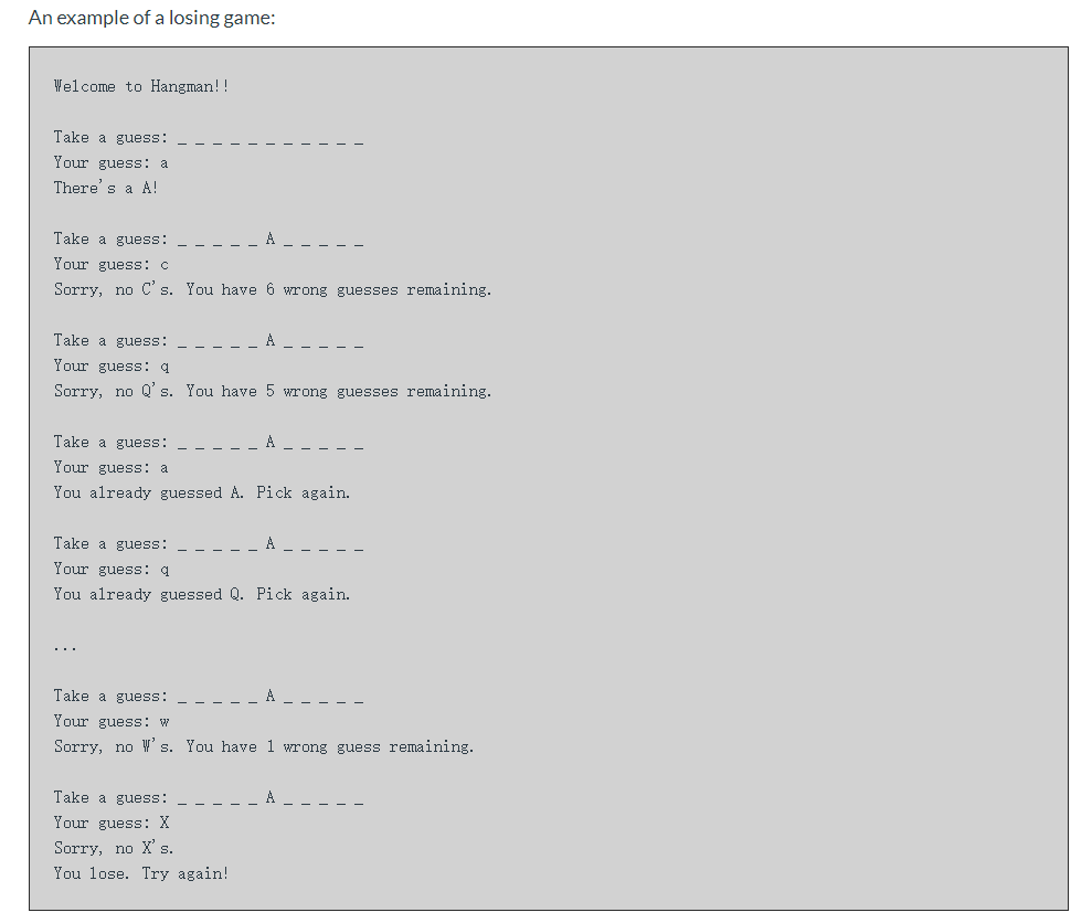 Solved (in C++ ONLY) I need to help to create a hangman game | Chegg.com