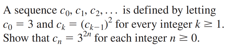 Solved 2 A sequence co, C1, C2, ... is defined by letting Co | Chegg.com