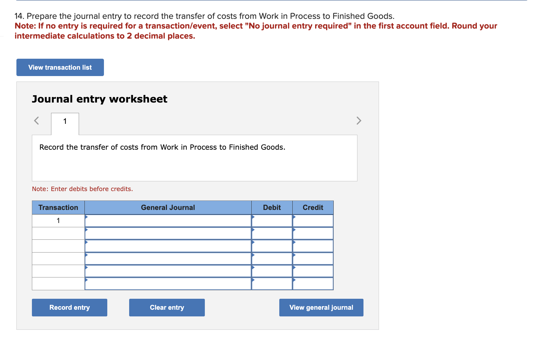 Solved 7. What is the cost of beginning work in process | Chegg.com