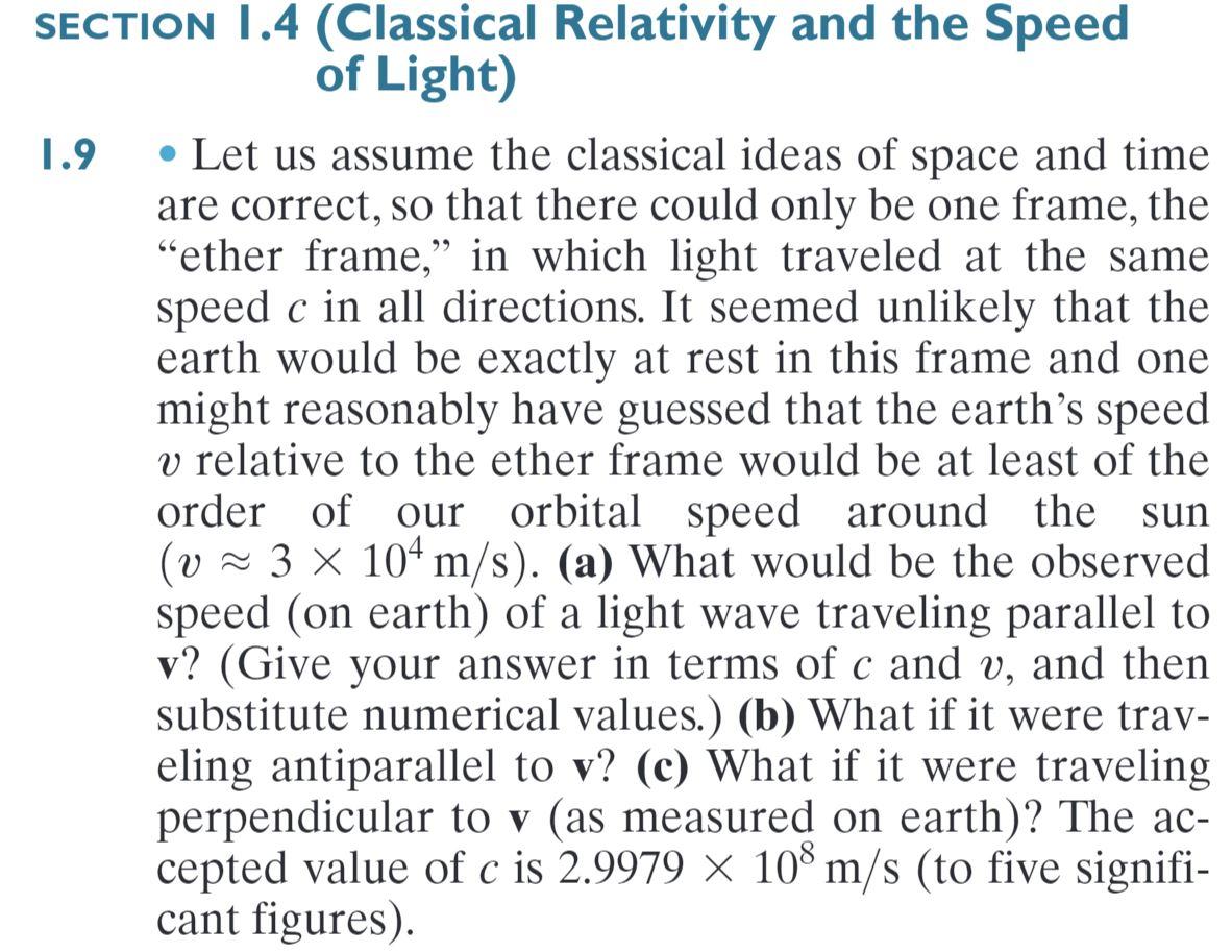 Solved For Problem 1.9, I just want a visual representation | Chegg.com