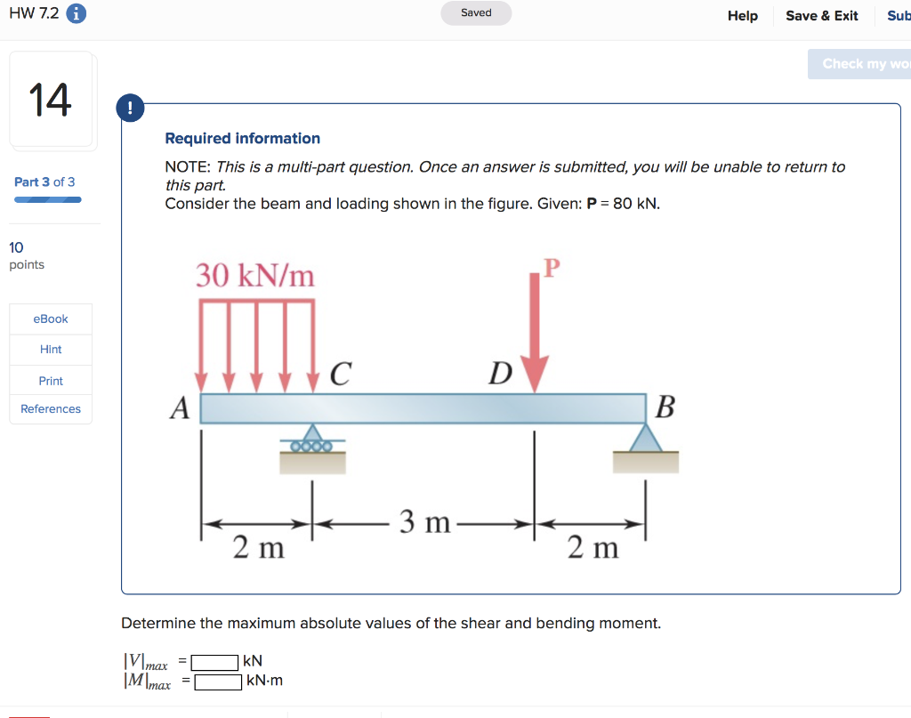 Solved HW 7.2 i Saved Help Save & Exit Sub Check my wo 14 | Chegg.com
