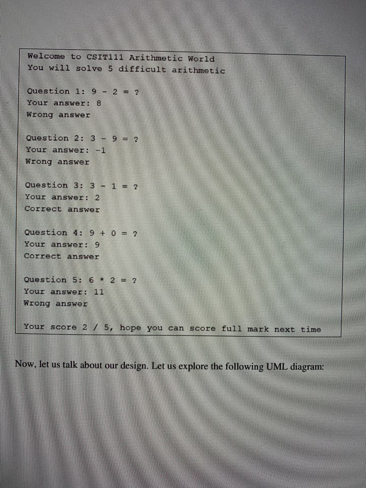 Solved Develop an educational system to teach primary one's | Chegg.com