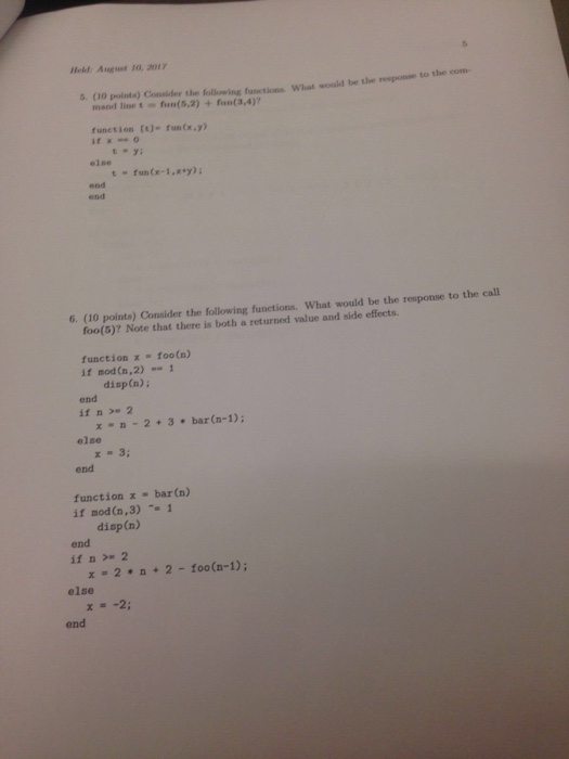 Computer science Archive | August 10 2017 | Chegg.com