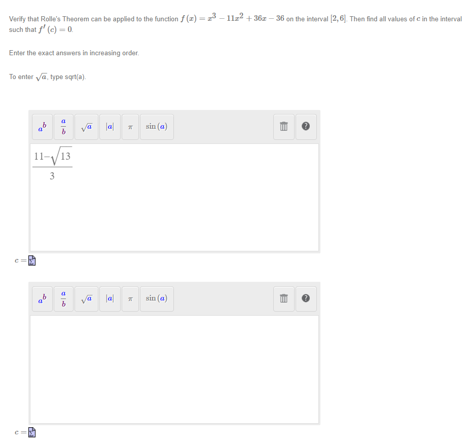 Solved Verify that Rolle's Theorem can be applied to the | Chegg.com