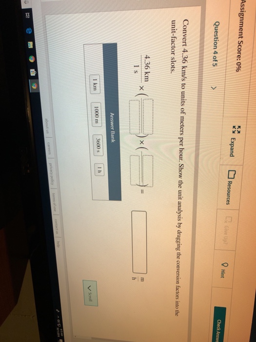 Solved Assignment Score: 0% Expand Resources Hint Question 4 | Chegg.com