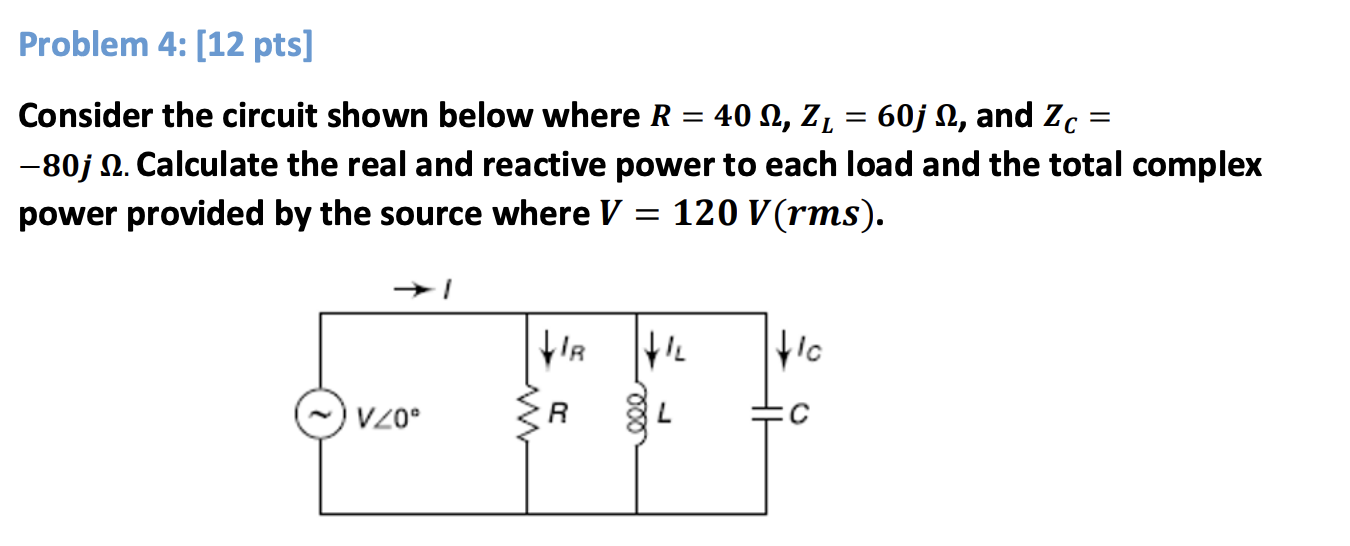 Solved Problem 4: [12 pts]Consider the circuit shown below | Chegg.com