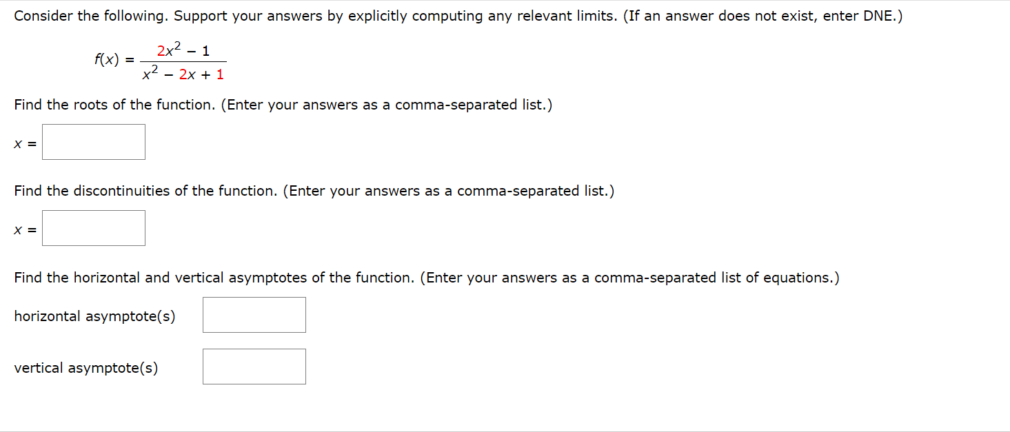 Solved Consider the following. Support your answers by | Chegg.com